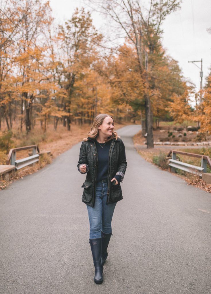 Rainy Day Fall Outfit - wit & whimsy