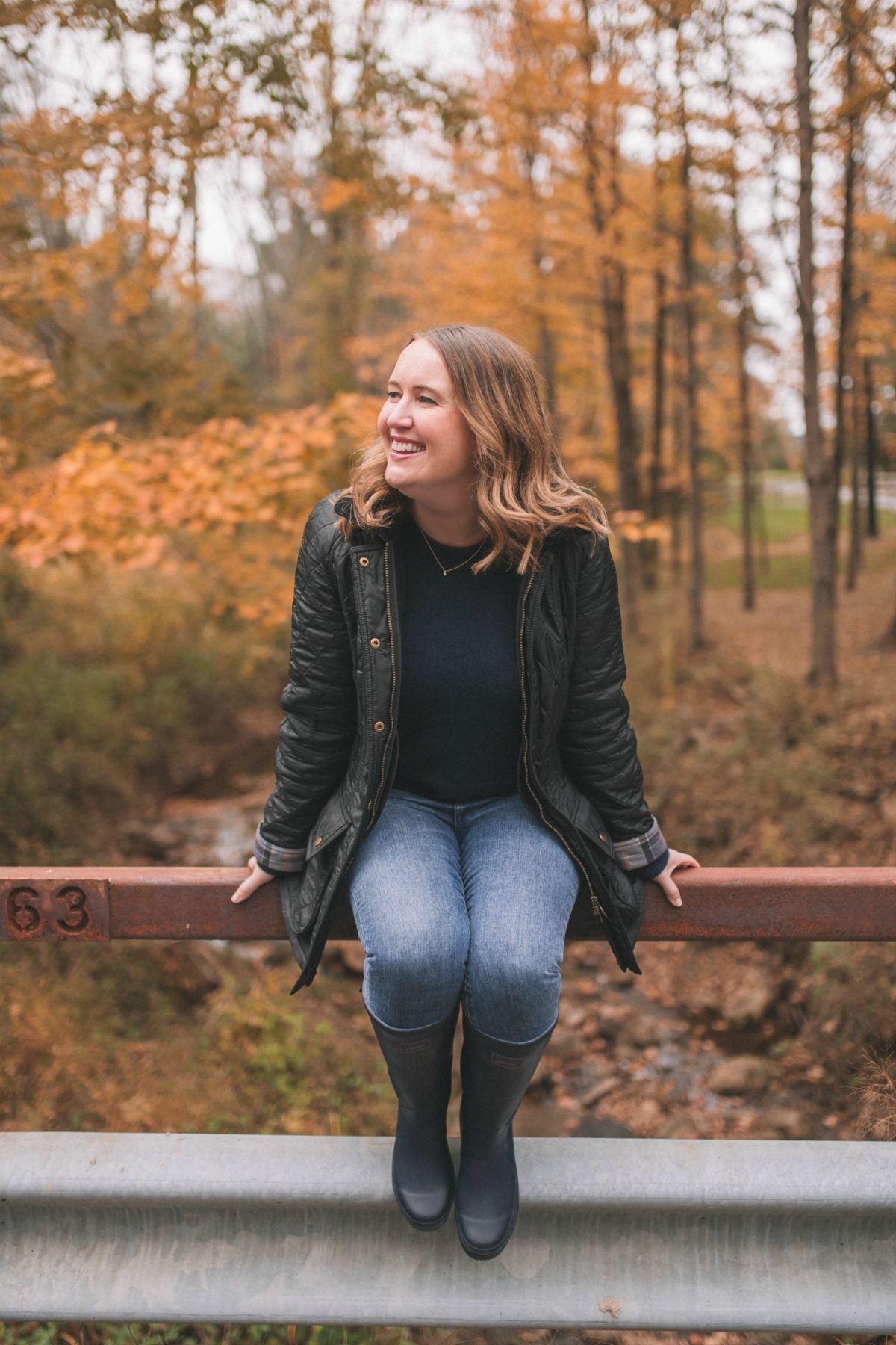 Rainy Day Fall Outfit - wit & whimsy