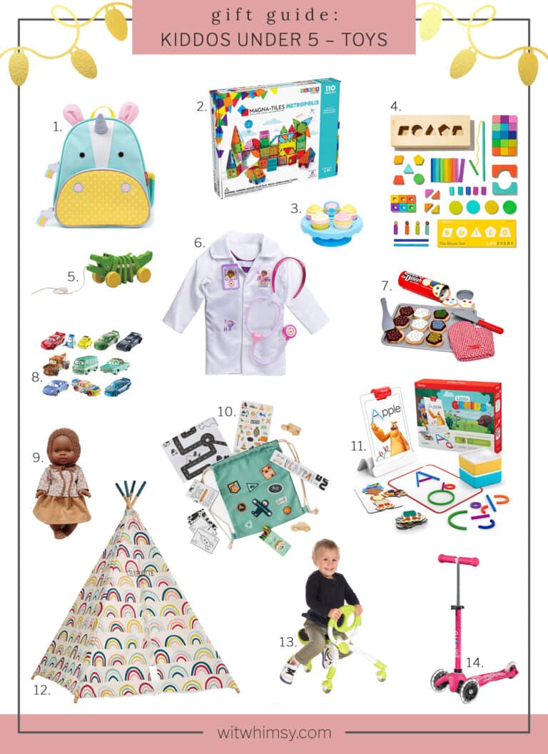 Gift Ideas for Kids Under 5 - wit & whimsy