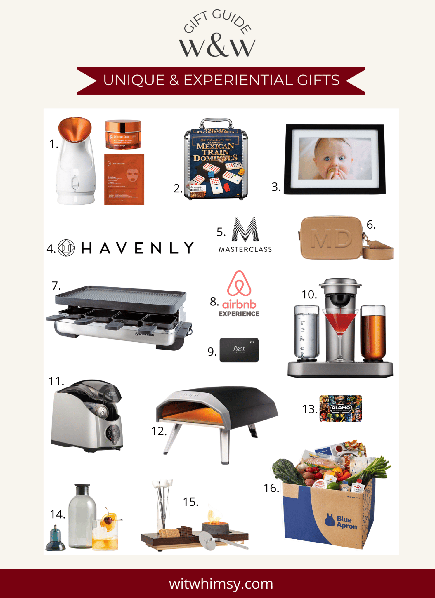 Unique and Experiential Gift Ideas - wit & whimsy | Lifestyle Blog