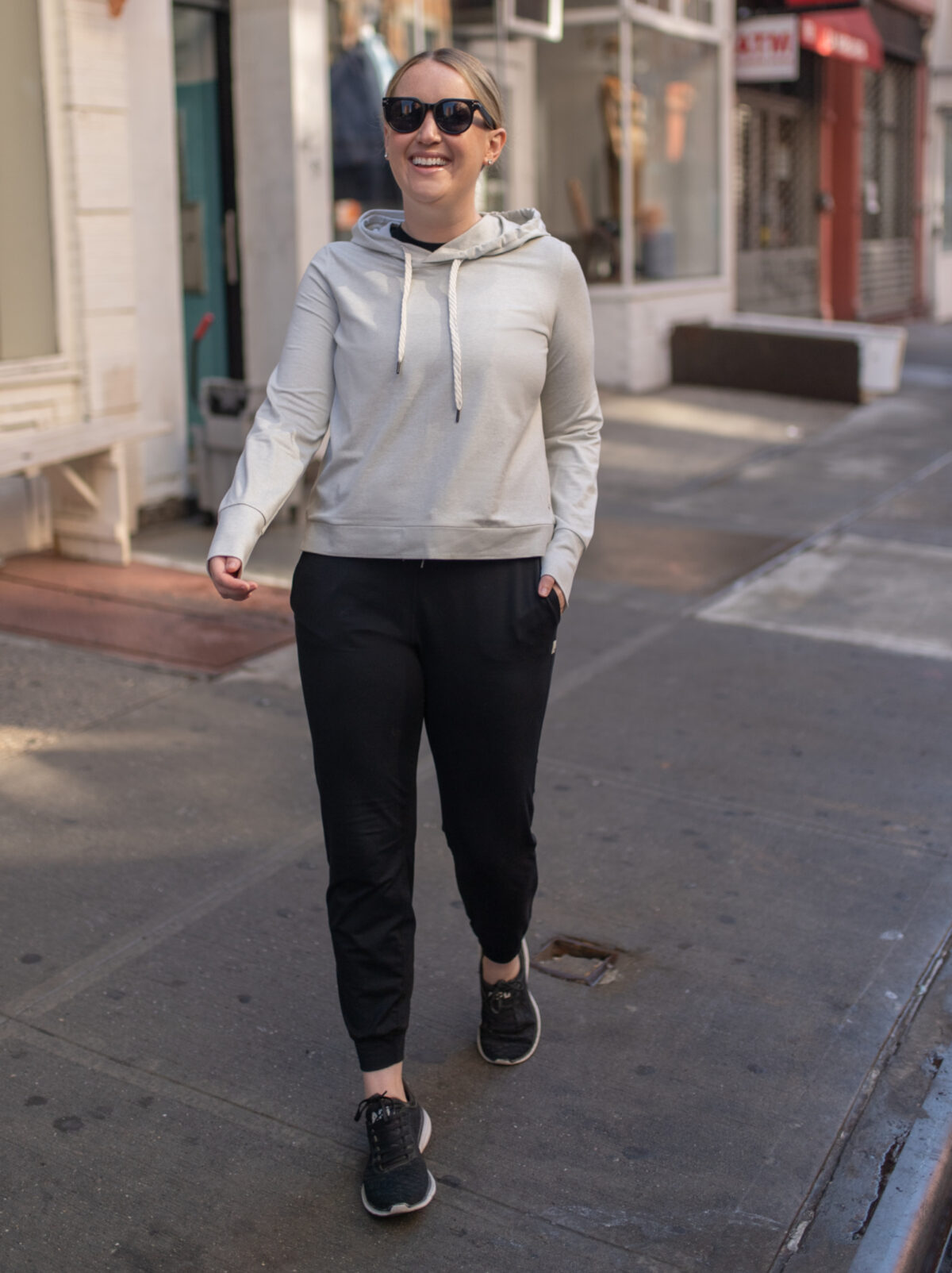 How to Style Joggers - wit & whimsy