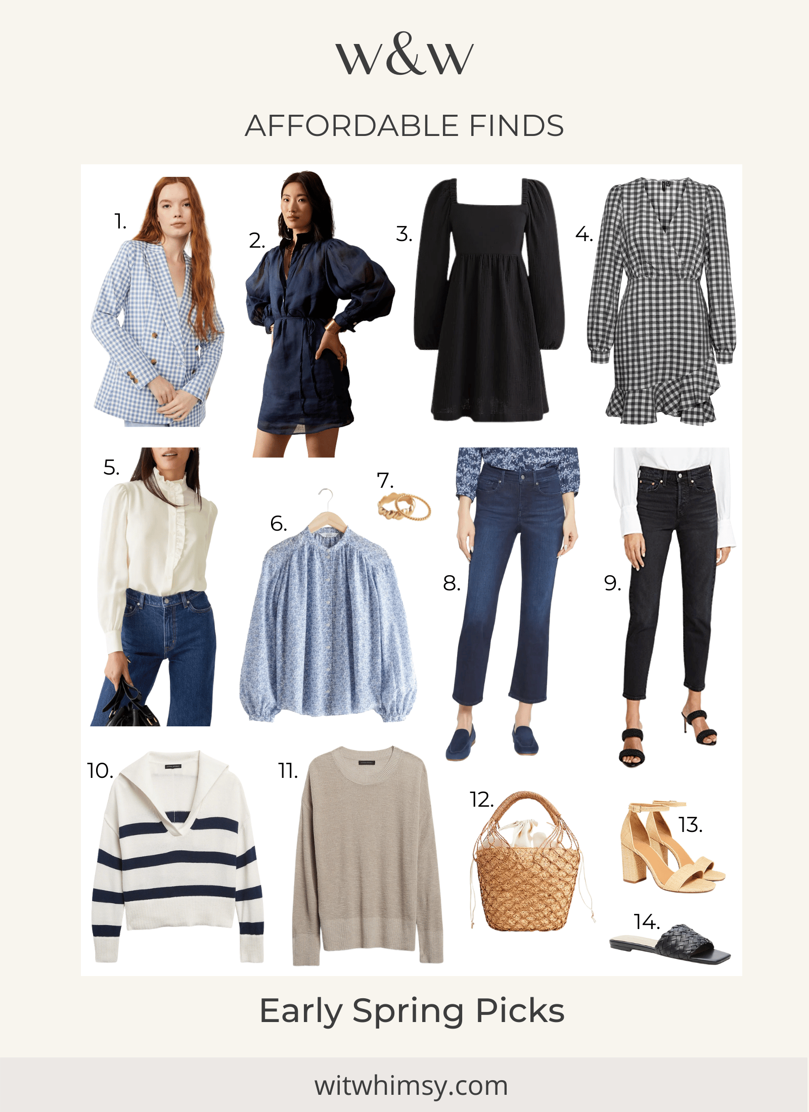 Early Spring Picks for Under $150 - wit & whimsy
