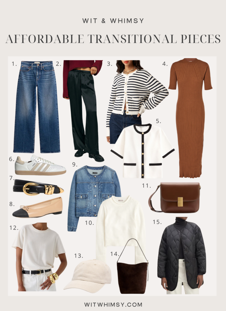 Affordable Transitional Fall Clothing - wit & whimsy