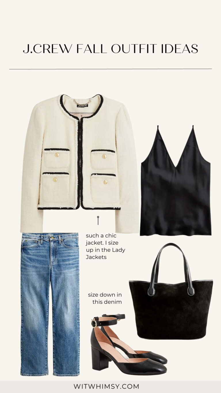 Fall Outfit Inspiration with J.Crew - wit & whimsy