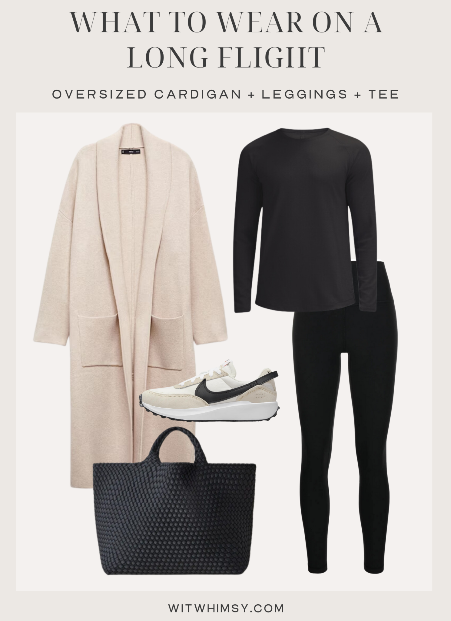 What to Wear on a Long Flight - wit & whimsy