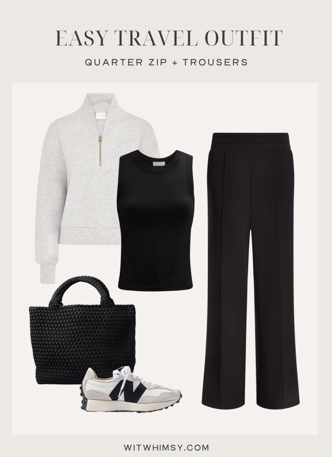 Easy Travel Outfits - wit & whimsy